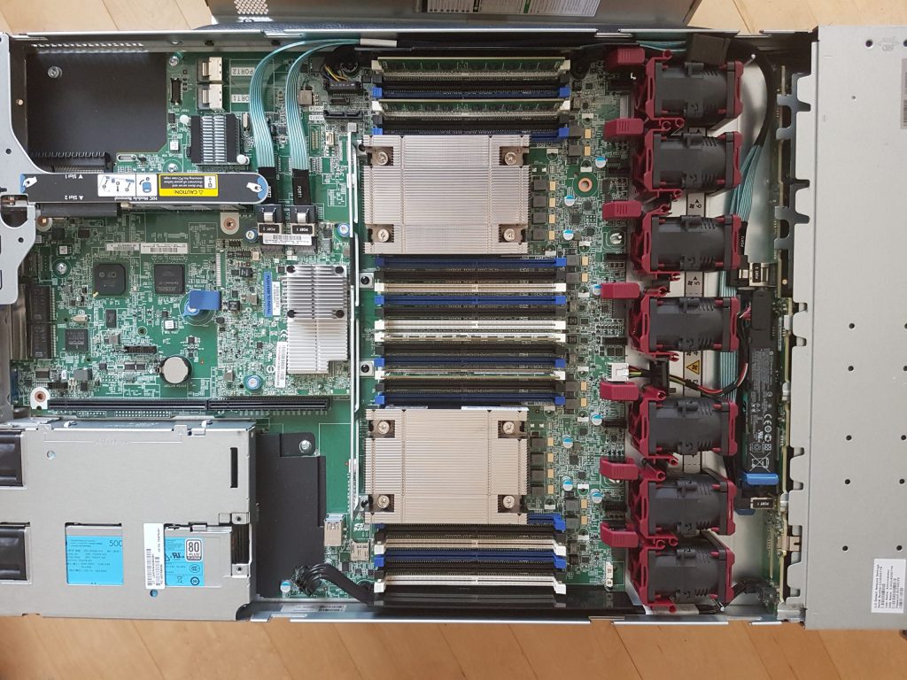 شاسی سرور HP ProLiant DL360 G9